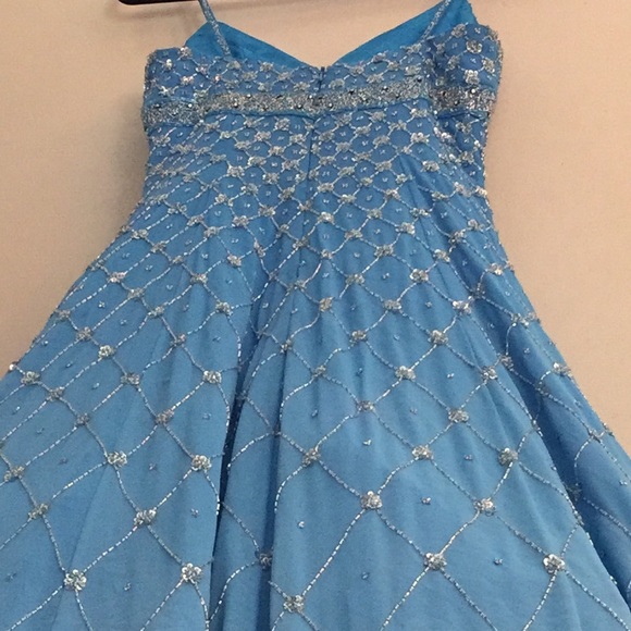 Riva Designs | Dresses | Riva Designs Turquoise Ball Gown | Poshmark